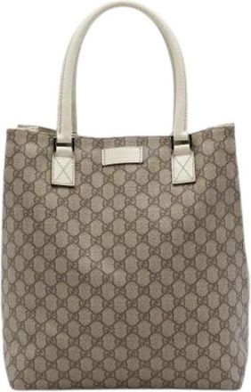 Gucci Sac cabas Pre-owned - Femme - Pre-owned - Beige - Taille: ONE Size