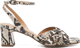 Pedro Miralles Femme, Chaussures, Gris, Taille: 40 EU Sandales &agrave; talons hauts