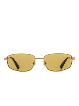 Jacquemus lunettes de soleil &agrave; monture rectangulaire - Or