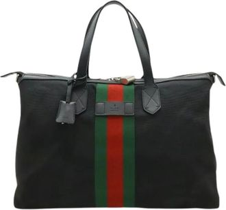 Gucci unisex, Pre-owned, Noir, Taille: ONE Size Sac fourre-tout Vintage Pre-owned