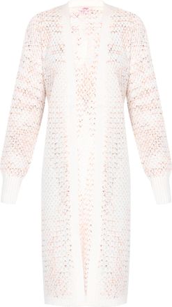 Mymo Strickjacke Frauen cremewei&szlig; meliert