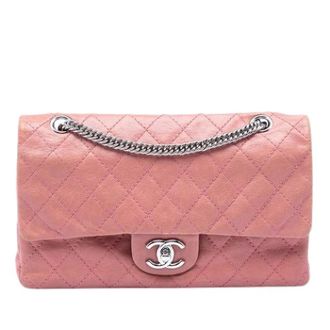 Chanel Pre-owned Vintage Double Flap Schultertasche - - Pre-owned - Damen - Rosa - ONE SIZE