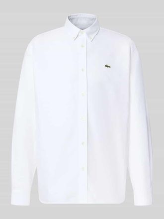 Lacoste Regular Fit Freizeithemd aus reiner Baumwolle
