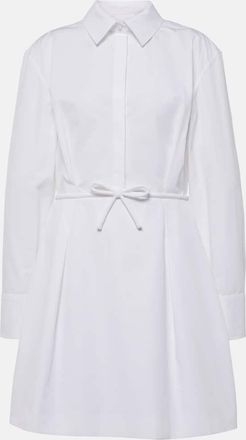 Valentino Hemdblusenkleid aus Baumwollpopeline