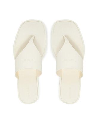 Calvin Klein Zehentrenner Toepost Tpu Slide HW0HW02836 &Eacute;cru