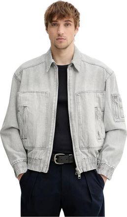 Iro Iro, Homme, Vestes, Gris, Taille: S Aksel Denim Jacket