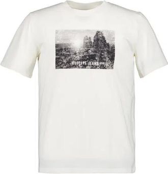 Mustang Jeans Herren T-Shirts beige