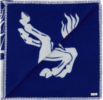 Burberry Femme, Accessoires, Gris, Taille: ONE Size Couverture en laine