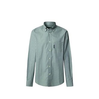 Fa&ccedil;onnable Chemise &agrave; carreaux vichy en popeline de coton