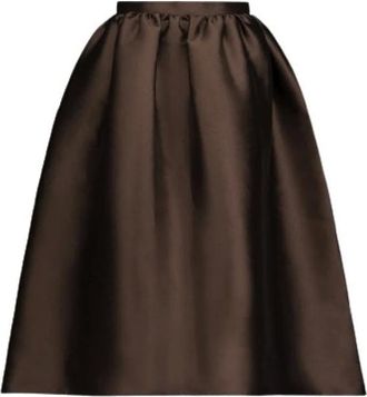 Paul & Joe Femme, Jupes, Brun, Taille: 36 FR Jupe longue taille haute Amore