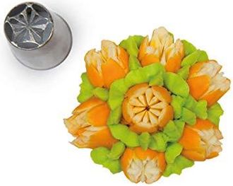 Silikomart Silikomart - Flower tube 06 - Stahldüse für Spritzbeutel Ø 25 mm