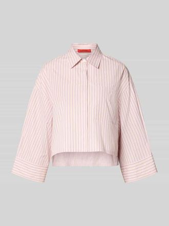 Max & Co. Boxy Fit Hemdbluse aus reiner Baumwolle Modell VELOCE