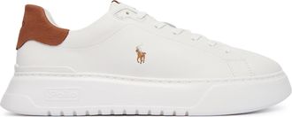 Polo Ralph Lauren Sneakers Polo Ralph Lauren RLite Court Tumbled 809P07170001 Wei&szlig;
