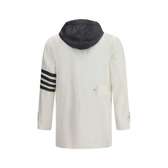 Thom Browne Mens White Polyamide Sweatshirt Clothing