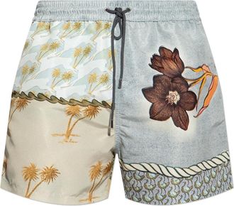 Paul Smith Homme, Maillots de bain, Multicolore, Taille: L Short de bain imprim&eacute;