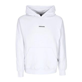 PROPAGANDA Leichter Kapuzenpullover Wei&szlig; - - Sweatshirts & Hoodies - Herren - Wei&szlig; - XL