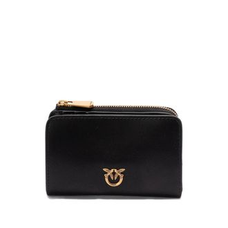 Pinko Pinko, Femme, Accessoires, Noir, Taille: ONE Size Wallet