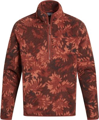 Craghoppers Tatton II Fleece-Oberteil f&uuml;r Herren, mit halbem Rei&szlig;verschluss (Roter Jaspis)