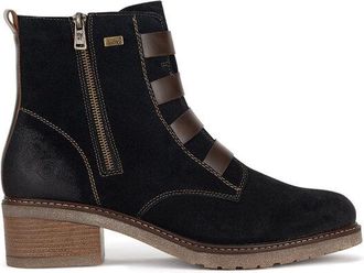 Remonte Schn&uuml;rschuhe D1A76-03 Schwarz