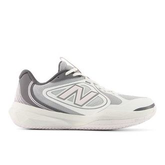 New Balance Damen FuelCell 796v5 Clay/Padel in Grau/Rosa, Synthetik, Gr&ouml;&szlig;e 36.5