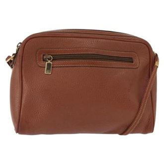 Gucci Sac bandouli&egrave;re en cuir Pre-owned - Femme - Pre-owned - Brun - Taille: ONE Size