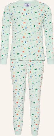 Petit Bateau Petit Bateau Schlafanzug Aus Nicki gruen
