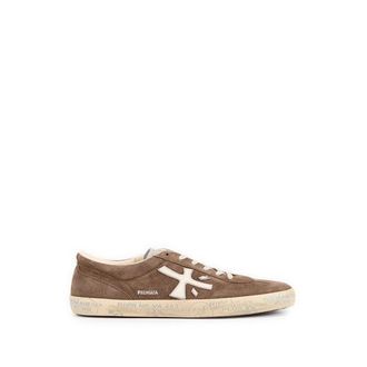 Premiata Baskets David en cuir su&eacute;d&eacute;