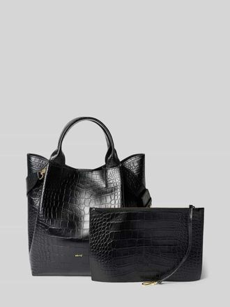 Abro Handtasche aus Leder mit Label-Detail Modell ESSENTIAL