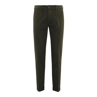 Re-hash Stretch-Gabardine-Chinos - - Trousers - Herren - Gr&uuml;n - W32