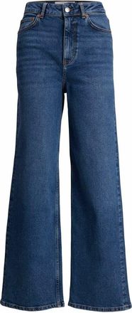 Jack & Jones Womens JJXX JXTOKYO Wide HW CC6002 NOOS Jeans, Medium Blue Denim, 28/30