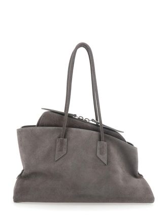 The Attico La Passeggiata Shoulder Bag - Gray