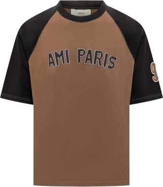 Ami Homme, Tops, Brun, Taille: XS T-Chemises