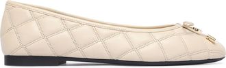 Tommy Hilfiger Ballerinas Tommy Hilfiger Charm Quilted Ballerina FW0FW09503 Hellbeige