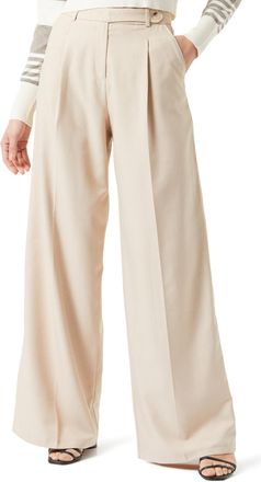 Koton Women Pleated Palazzo Trousers