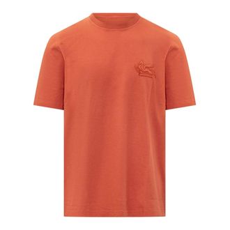 Etro T-Shirt Roma - - Tops - Herren - Rot - M