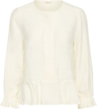 Inwear Femme, Blouses et Chemises, Blanc, Taille: 42 FR Blouses