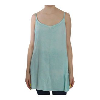 Ermanno Scervino Spaghetti-Tr&auml;ger Top ohne &Auml;rmel - - Tops - Damen - Blau - L