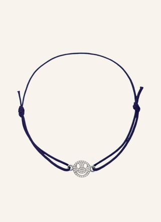 Cada Cada Armband Tiny Smiling Face silber