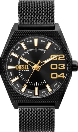 Diesel Uhr Diesel Scraper DZ2194 Schwarz