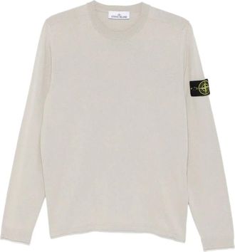 Stone Island Homme, Sweatshirts et sweats &agrave; capuche, Gris, Taille: M Knitted Sweater