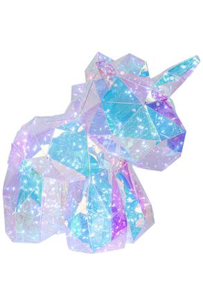 Novel Tischleuchte, Wei&szlig;, Transparent, Perlmutt, Kunststoff, 38x36x23 cm, Schnurschalter, Lampen & Leuchten, Innenbeleuchtung, Tischlampen, Tischlampen