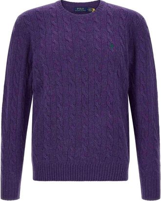 Polo Ralph Lauren Pull Col Rond - Violet