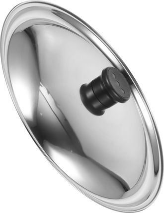 Garneck Topfdeckel aus Edelstahl 26cm mit Anti Hei&szlig; Griff Metalldeckel f&uuml;r Pfannen Suppent&ouml;pfe und Woks Wiederverwendbarer K&uuml;chentopfdeckel