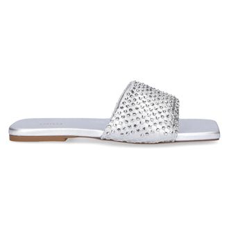 Le Silla Gilda Kalb Lederschlappen - - Shoes - Damen - Grau - 36 EU