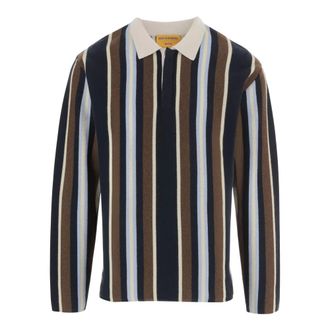 Guest In Residence Gestreiftes Kaschmir-Poloshirt - - Knitwear - Herren - Mehrfarbig - S