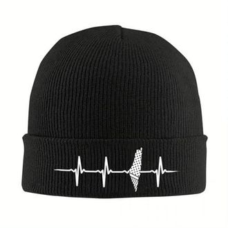 Generic Casquettes de Baseball pour Hommes Hommes, Palestine Heartbeats Casquettes tricot&eacute;es pour Femmes Bonnets dHiver Bonnets dHiver en Arabe Kufiya Keffiye