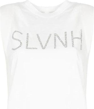 Silvian Heach &Auml;rmelloses Top - - Tops - Damen - Wei&szlig; - S