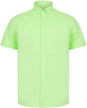 Tokyo Laundry Elbury 3 Short Sleeve Cotton Twill Shirt in Patina Green - Tokyo Laundry - L