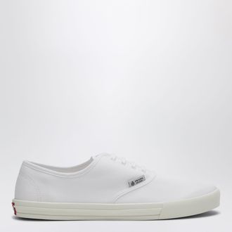 Prada Sneakers aus wei&szlig;em Drillstoff