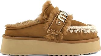 Mou Femme, Chaussures, Beige, Taille: 36 EU Clog Eskimo Platform